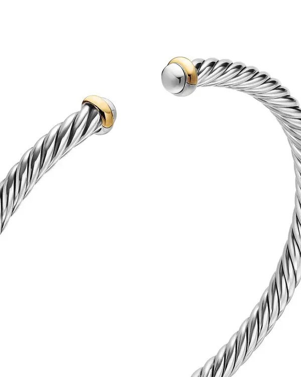 David Yurman Cable Flex Bracelet, 4mm - Silver