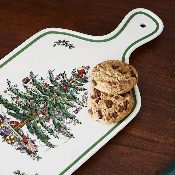 SPODE Christmas Tree Serving Board, 13.5