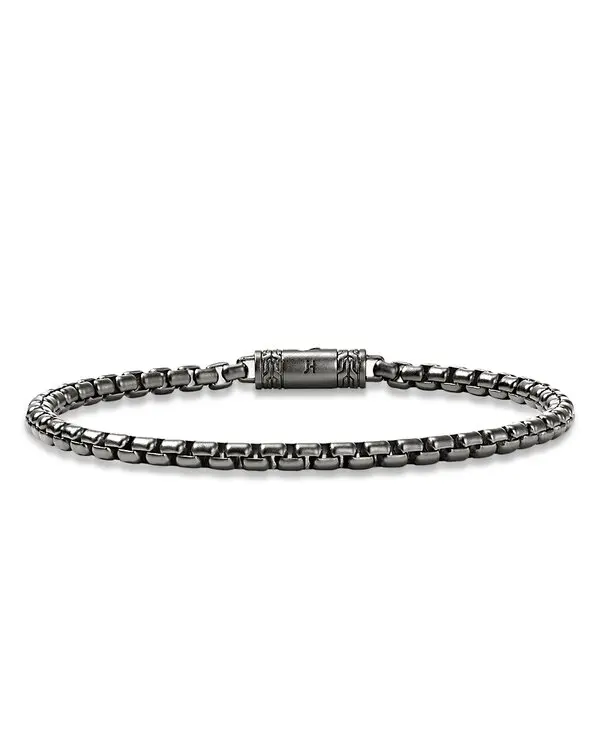 John Hardy Box Chain Bracelet - Silver