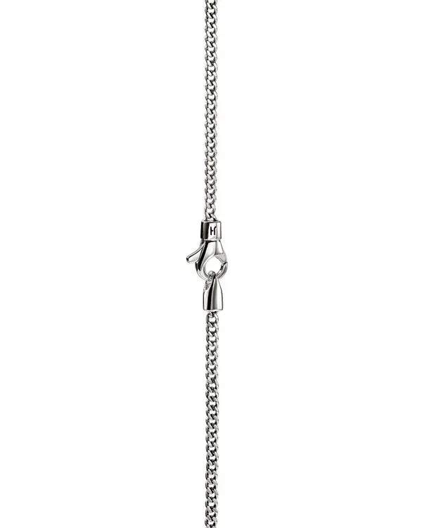 John Hardy Sterling Curb Chain Necklace
