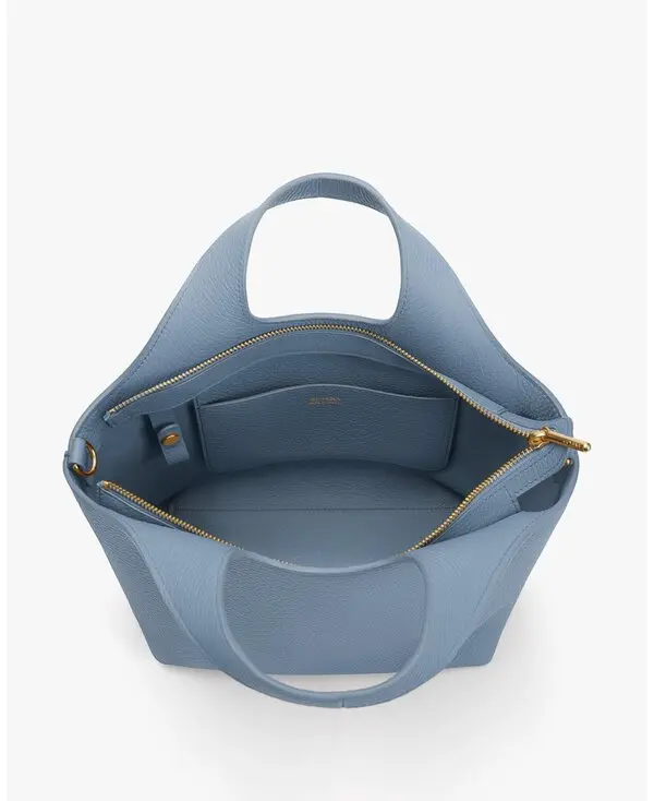 Cuyana Small System Zipper Tote - Azure