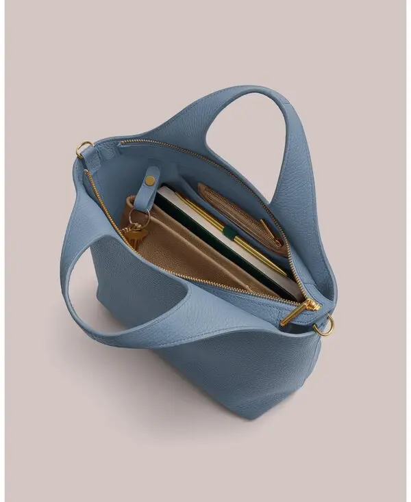 Cuyana Small System Zipper Tote - Azure