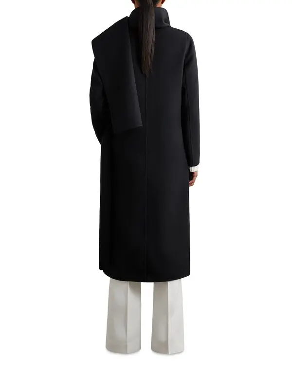 REISS Long Scarf Coat