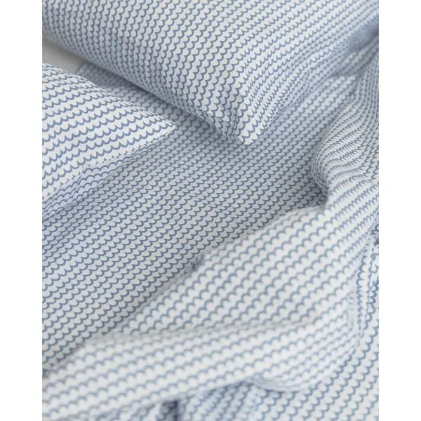 PETITE PLUME La Mer Percale Sheet Set, Full