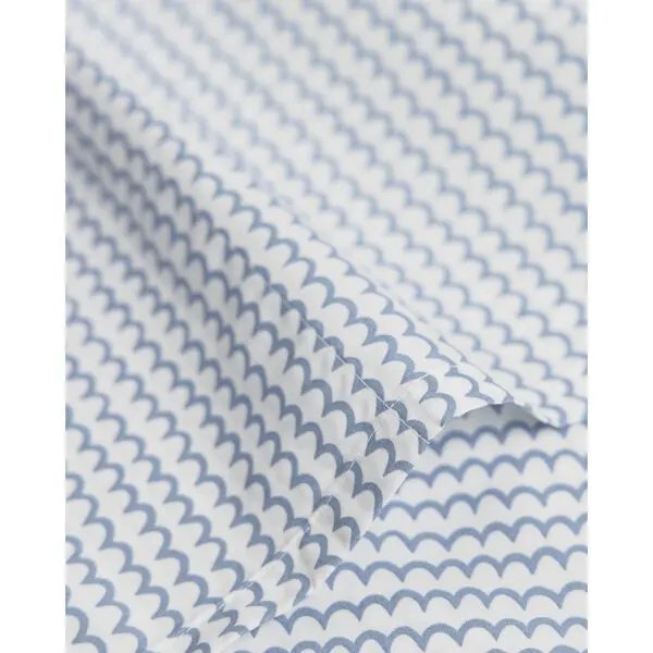 PETITE PLUME La Mer Percale Sheet Set, Full