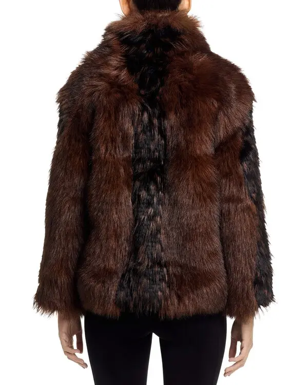 Love Token Faux Fur Jacket