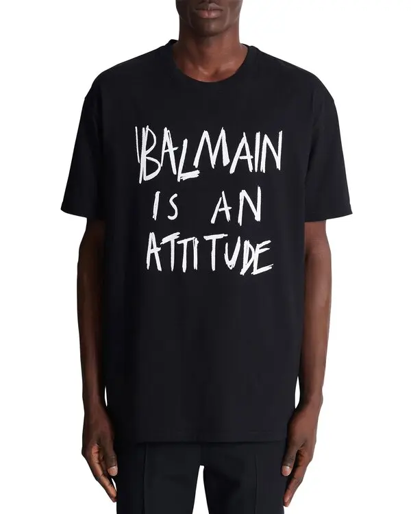 Balmain Logo Graphic Tee