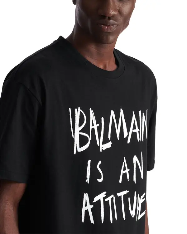 Balmain Logo Graphic Tee