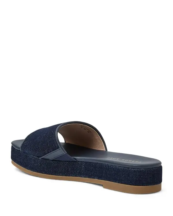 Jack Rogers Bay Denim Flatform Sandals