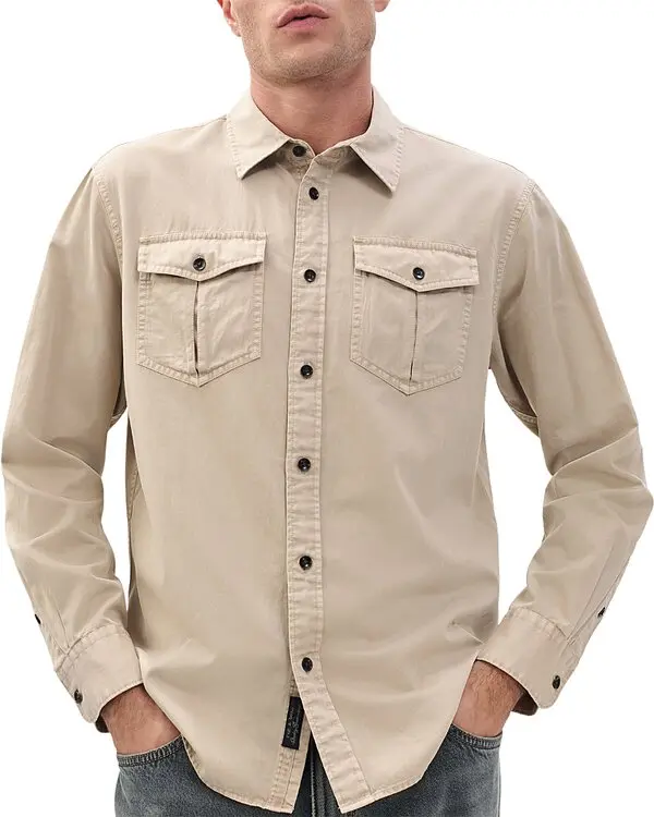 Rag & Bone Finch Military Shirt - Light Multi