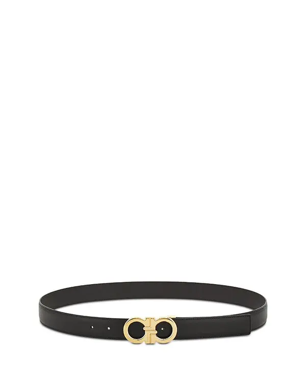 FERRAGAMO Leather Belt - Nero