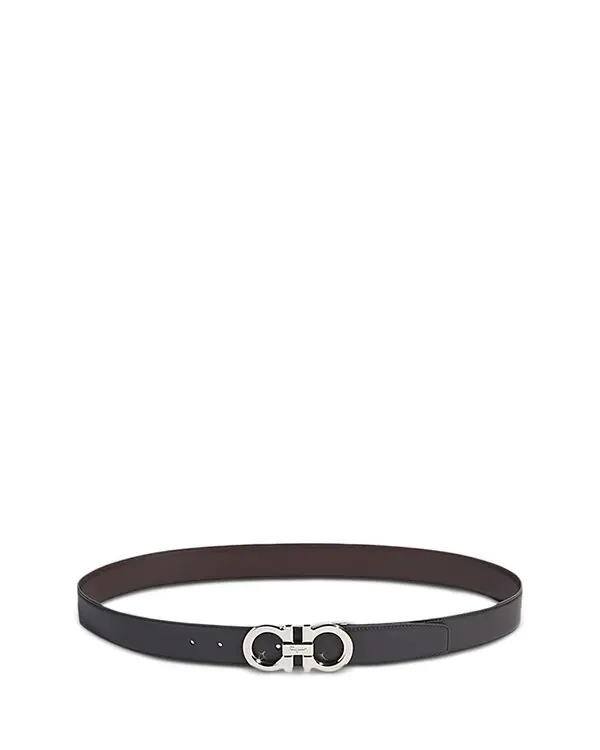 FERRAGAMO Leather Belt - Nero