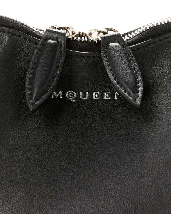 Alexander McQueen Manta Leather Messenger Bag