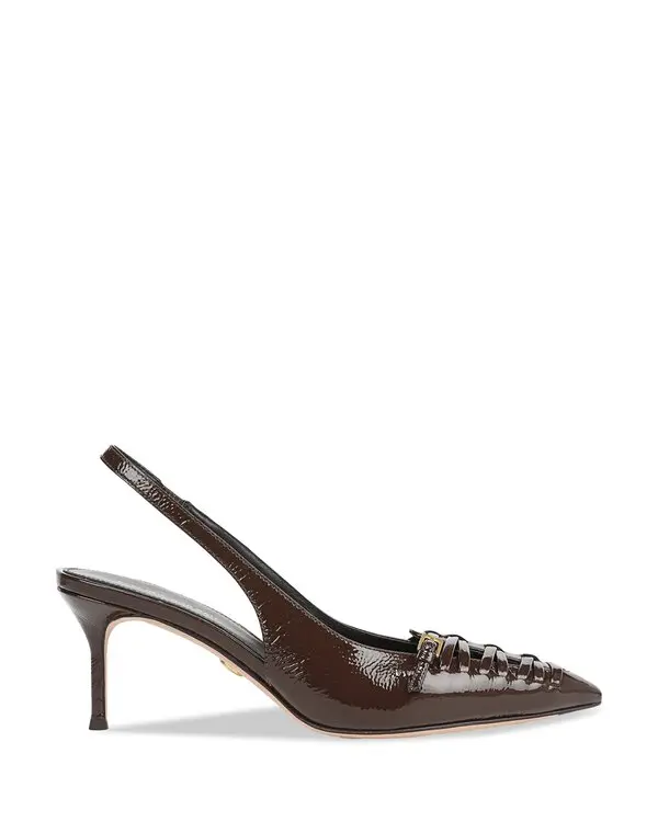 Veronica Beard Rashida Slingback Pumps - Mocha