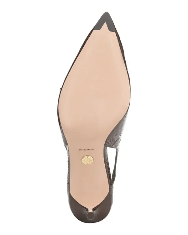 Veronica Beard Rashida Slingback Pumps - Mocha
