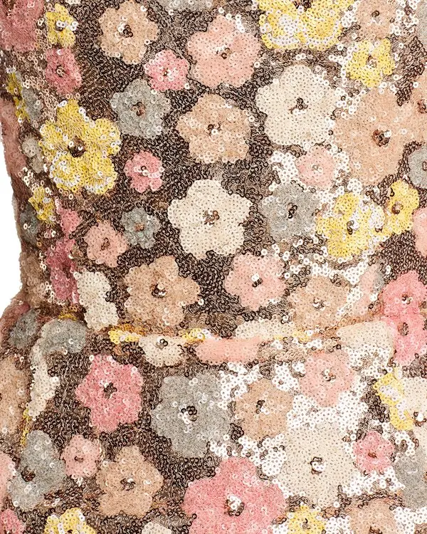BRONX AND BRONCO Jasmine Maraya Strapless Mini Dress