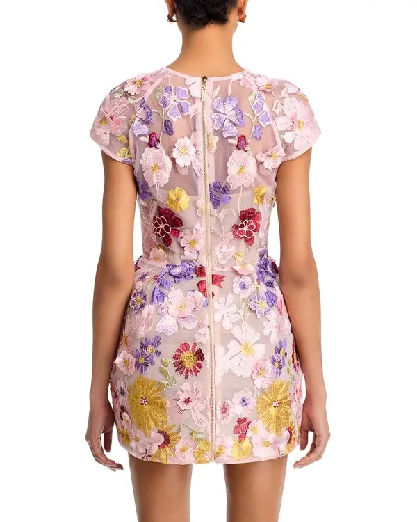 BRONX AND BRONCO Jasmine Cap Sleeve Mini Dress
