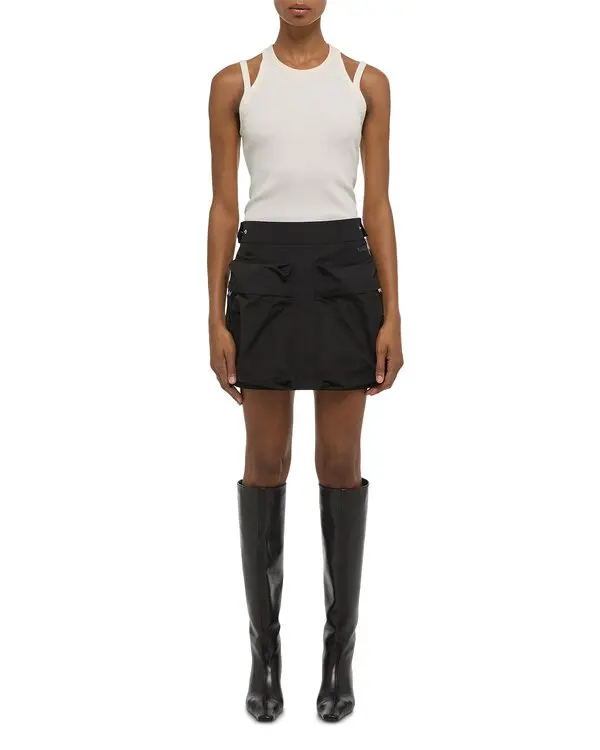 Helmut Lang Utility Mini Skirt