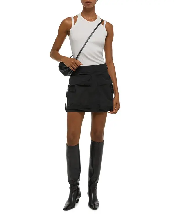 Helmut Lang Utility Mini Skirt