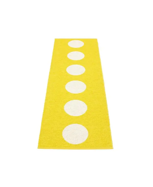 PAPPELINA Vera Rug, 27 X 90 - Lemon