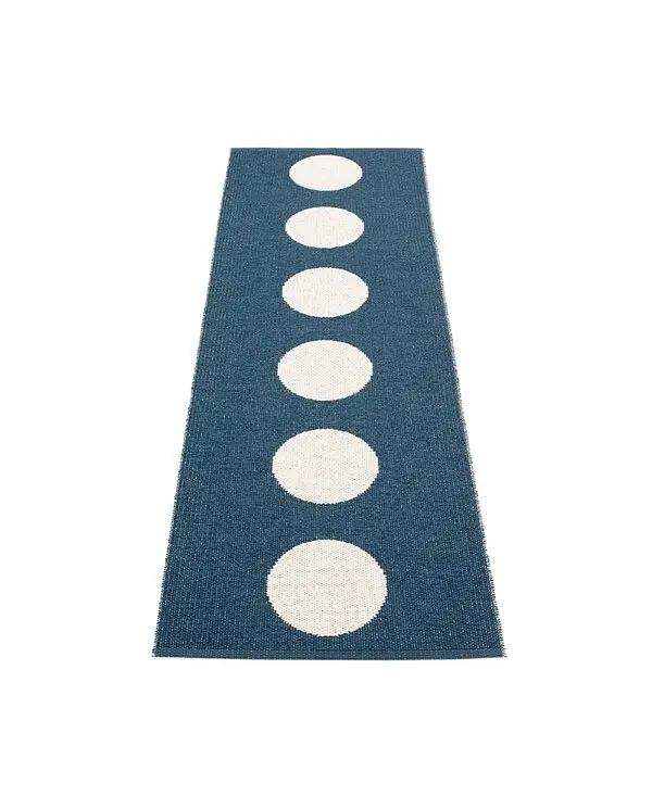 PAPPELINA Vera Rug, 27 X 90 - Ocean Blue