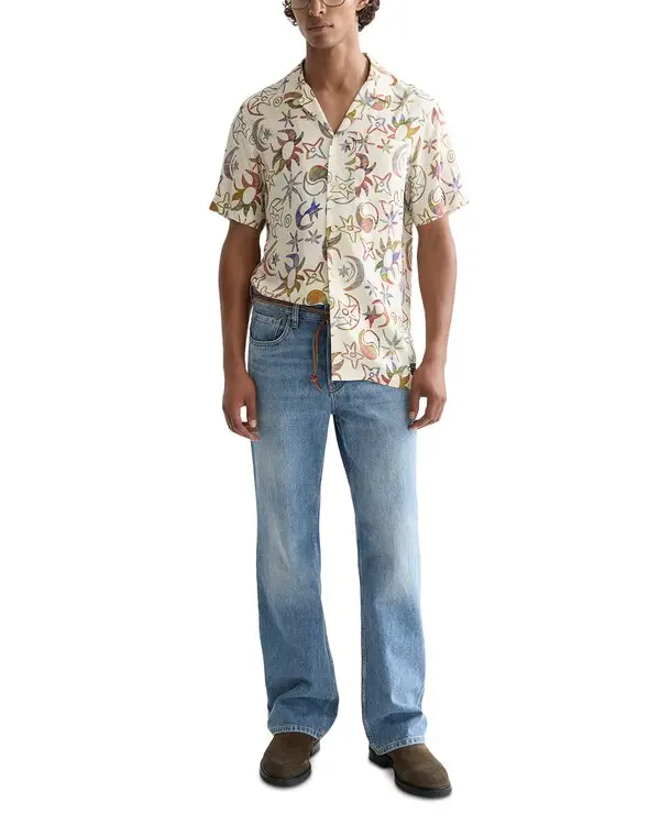 Scotch & Soda Printed Camp Shirt