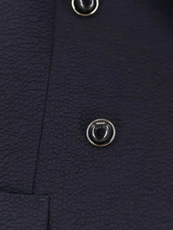 Max Mara Ricetta Virgin Wool Blazer - Blue
