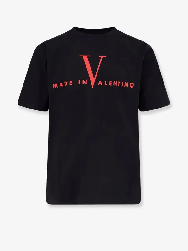 Valentino Garavani Cotton Tshirt - Black