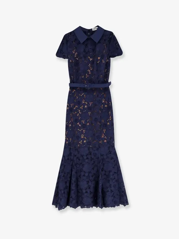 SELF-PORTRAIT Lace Maxi Dress