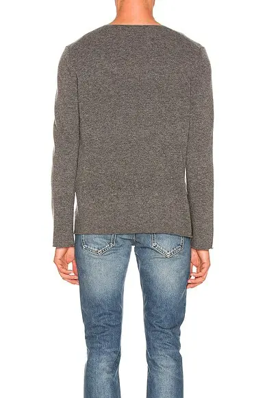 Play Comme Des Garcon Logo Emblem Long Sleeve Sweatshirt