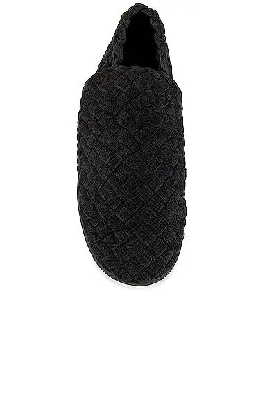 Bottega Veneta Woven Sneakers - Black