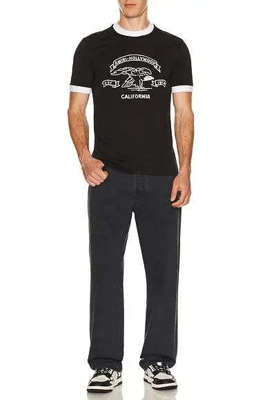 Amiri Eagle Ringer Tee