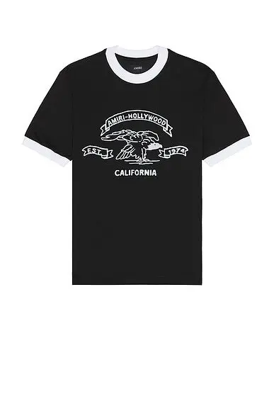 Amiri Eagle Ringer Tee