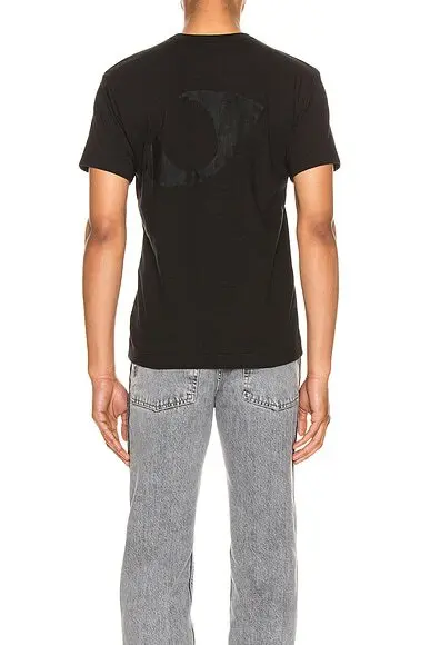 Play Comme Des Garcon Printed Eye Cotton Tee