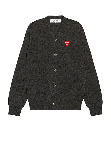 Play Comme Des Garcon Cardigan - Grey