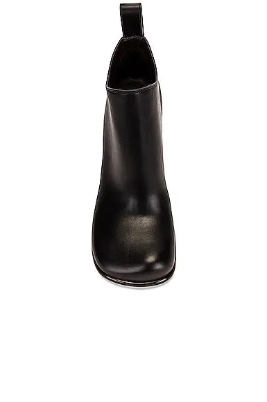 Bottega Veneta Leather Ankle Boots - Black