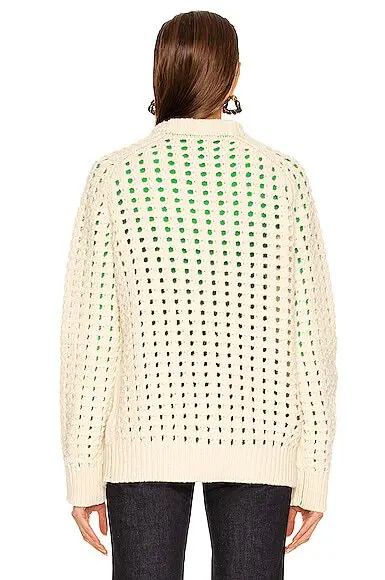 Bottega Veneta Open Cable Knit Sweater