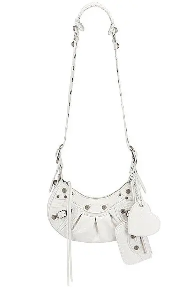 Balenciaga Xs Le Cagole Shoulder Bag - Optic White