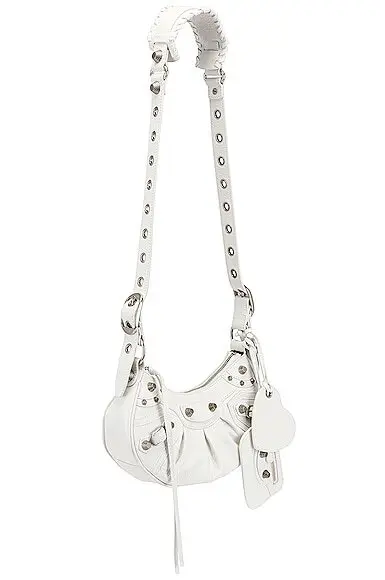 Balenciaga Xs Le Cagole Shoulder Bag - Optic White
