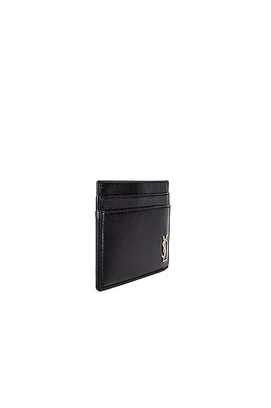 Saint Laurent Credit Card Holder - Black