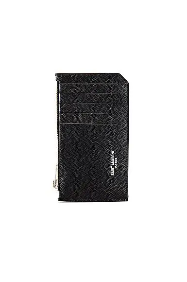 Saint Laurent Credit Card Holder - Black