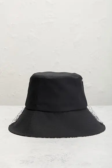 Dior Oblique Trotter Tulle Bucket Hat