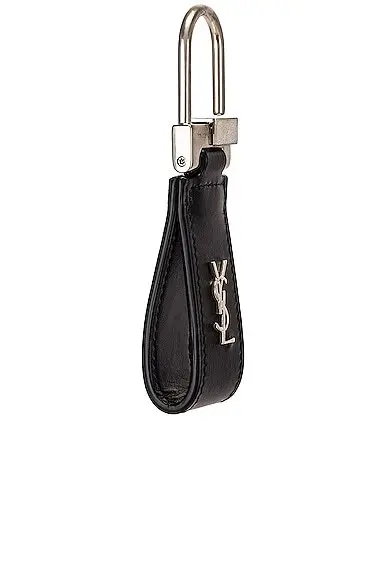 Saint Laurent Tiny Key Chain - Nero
