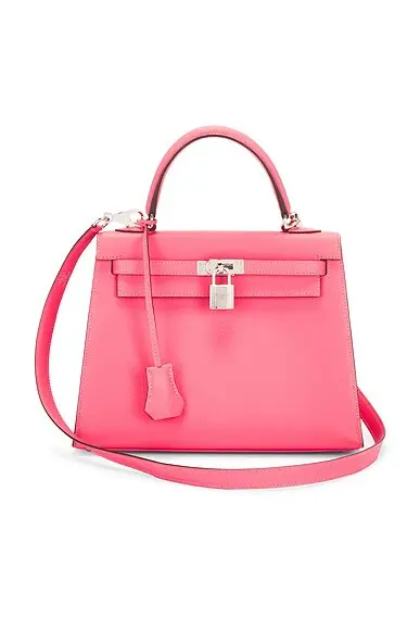 Hermès Chevre Kelly Sellier 25 Handbag - Rouge Garance
