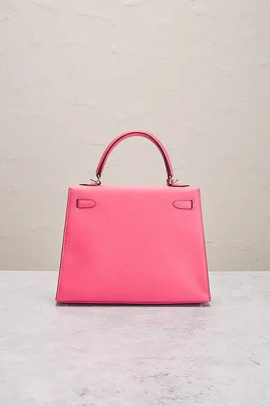 Hermès Chevre Kelly Sellier 25 Handbag - Rouge Garance