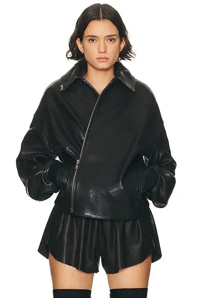 HAELO Wrap Flight Bomber Jacket