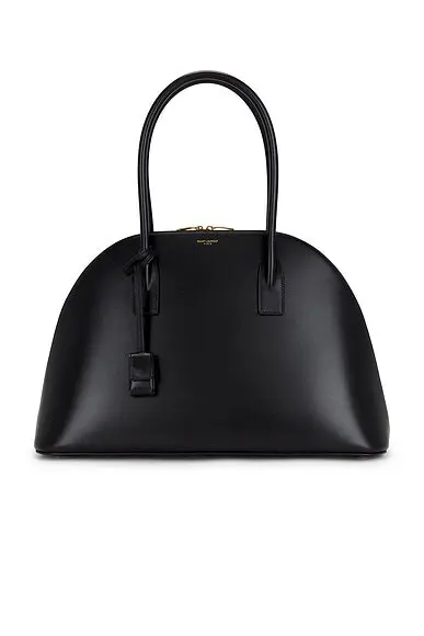Saint Laurent Sac De Jour Demilune Bag - Nero
