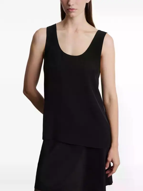 12 STOREEZ Silk Sleeveless Top