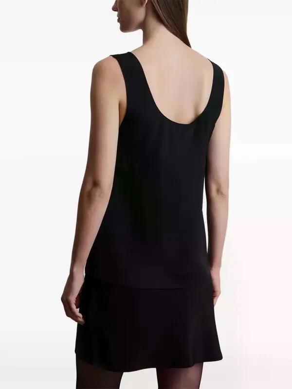 12 STOREEZ Silk Sleeveless Top
