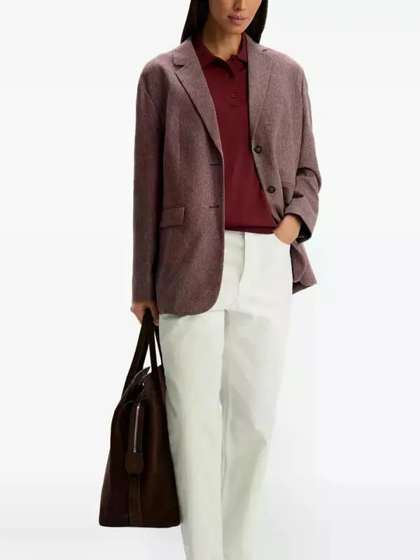 12 STOREEZ Buttoned Merino-cashmere Blend Blazer